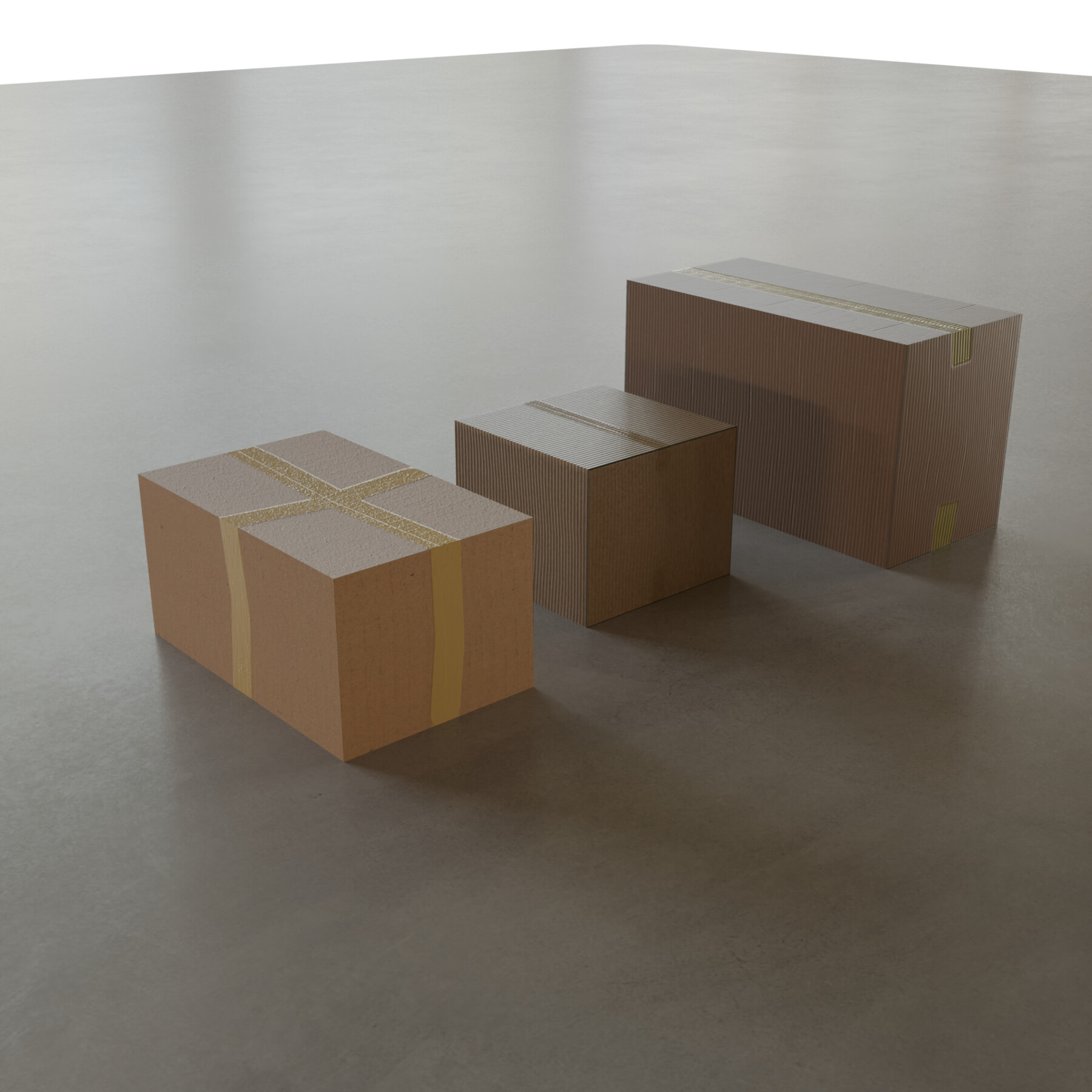 ArtStation - Cardboard Boxes | Resources