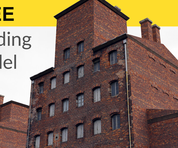 ArtStation - Free Building model | Game Assets