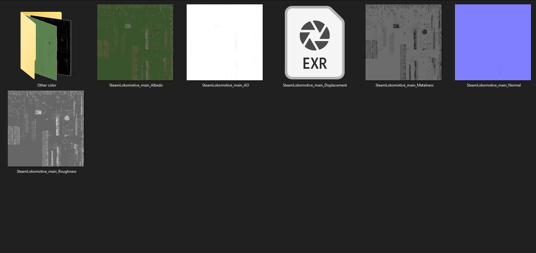 ArtStation - Steam lokomotive - Flying Scotsman , 3d model | Game Assets