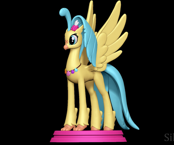 ArtStation - Hippogriff Skystar - My Little Pony The Movie 3D print ...