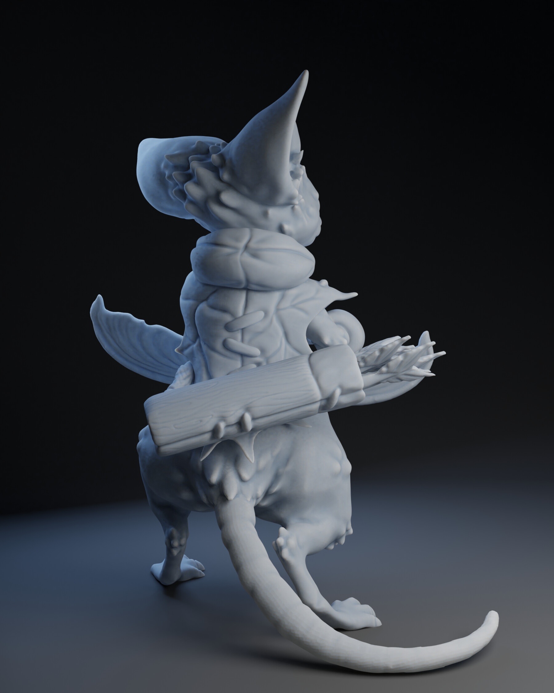 ArtStation - Mouse Ranger 01 - Tabletop Miniature | Resources