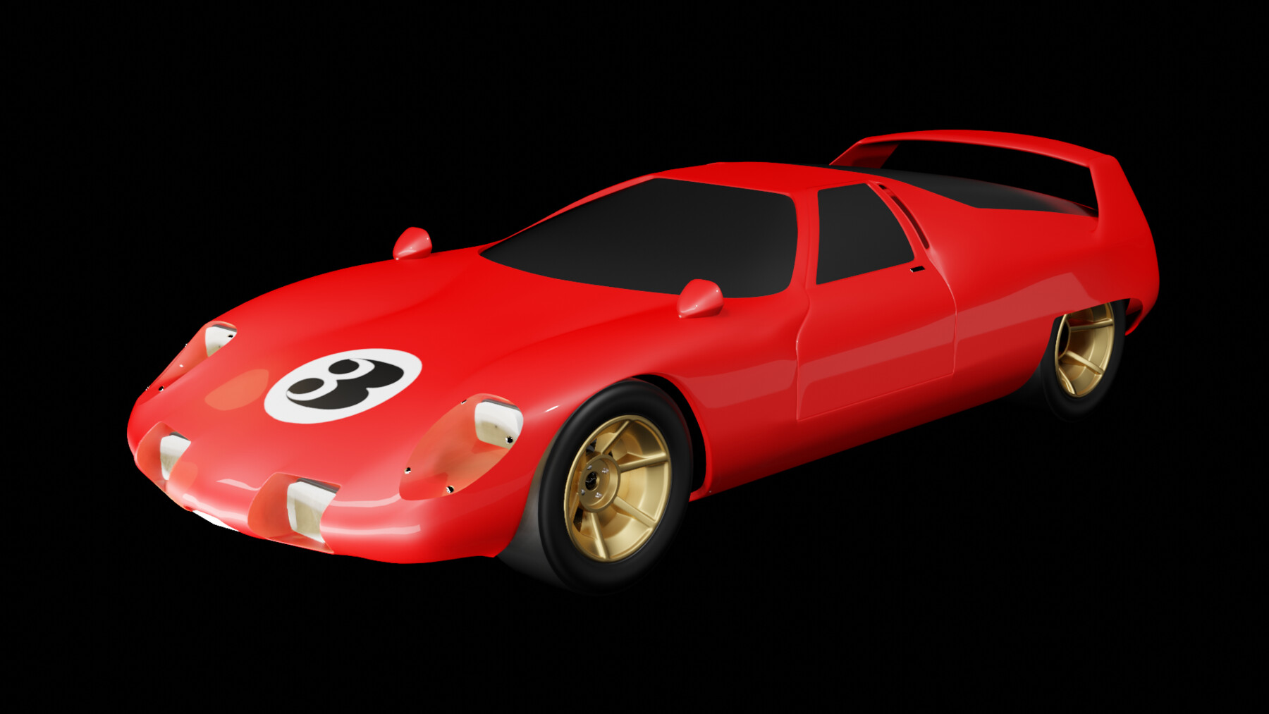 ArtStation - HINO SAMURAI in 1967 solid body | Game Assets