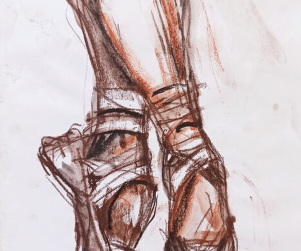 ArtStation - Ballet shoes (2341×3500px) | Artworks