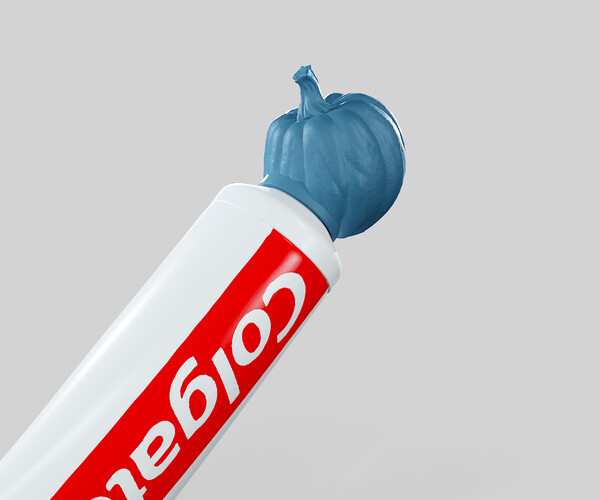 ArtStation - Pumpkin - Toothpaste Cup 01 3D print model STL | Resources
