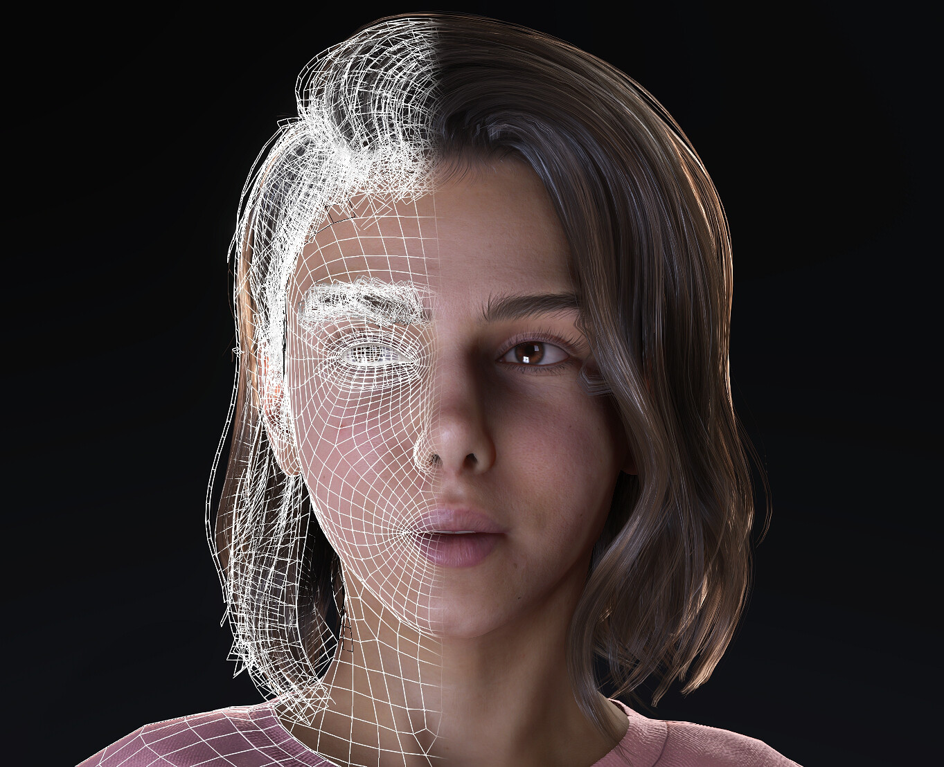 ArtStation - Realistic Female (Amy) | Game Assets