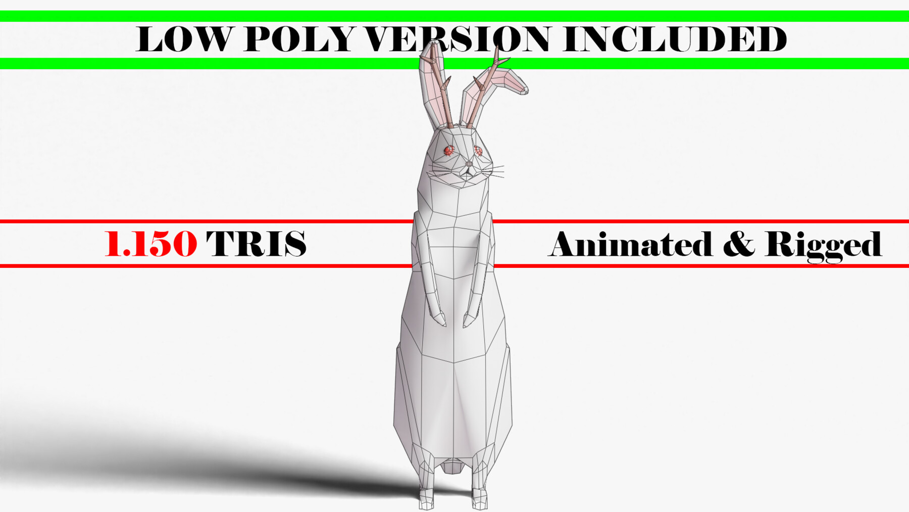 ArtStation - Mythical Rabbit Jackalope | Game Assets