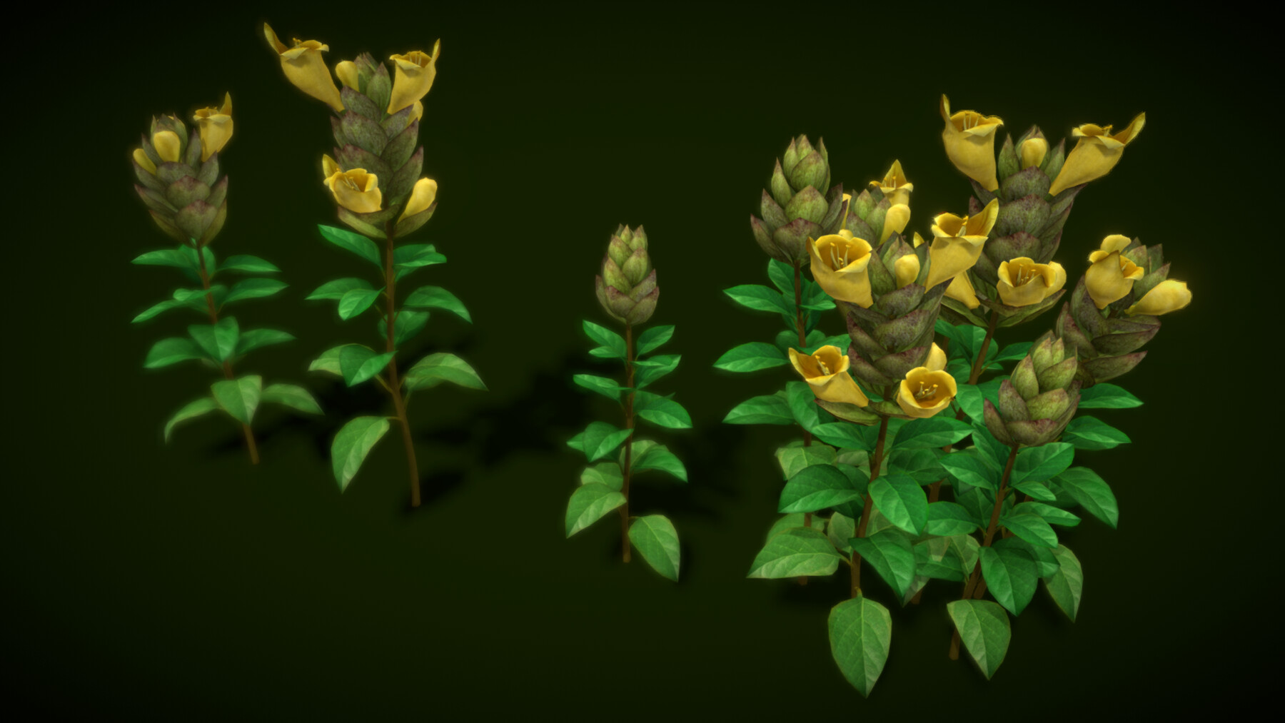 ArtStation - Flower Gmelina Philippensis Cham | Game Assets