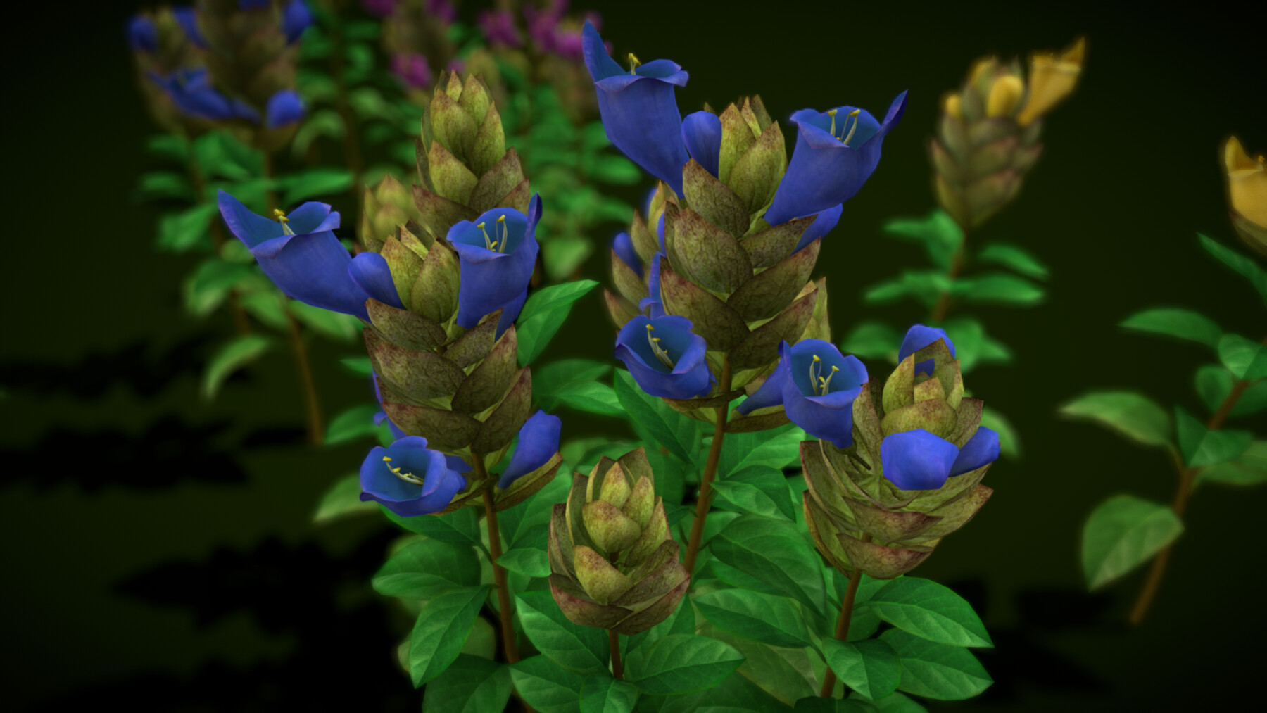 ArtStation - Flower Gmelina Philippensis Cham | Game Assets