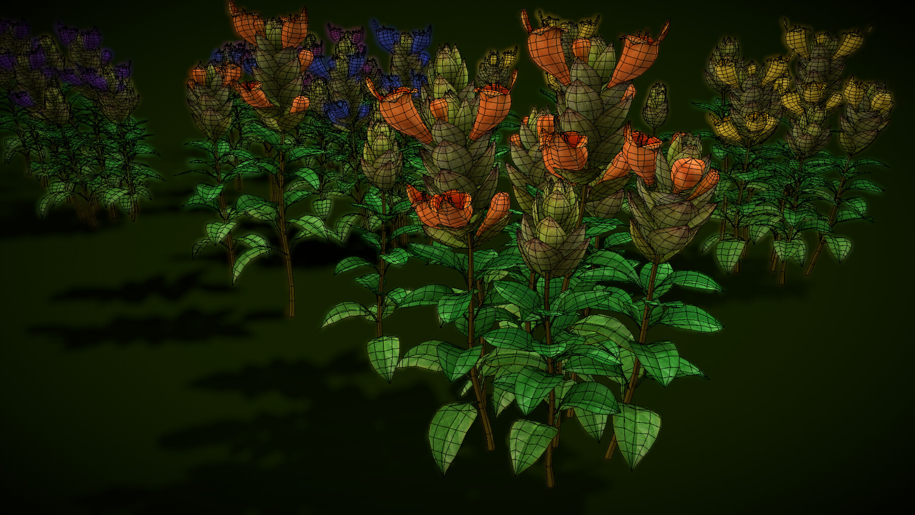 ArtStation - Flower Gmelina Philippensis Cham | Game Assets