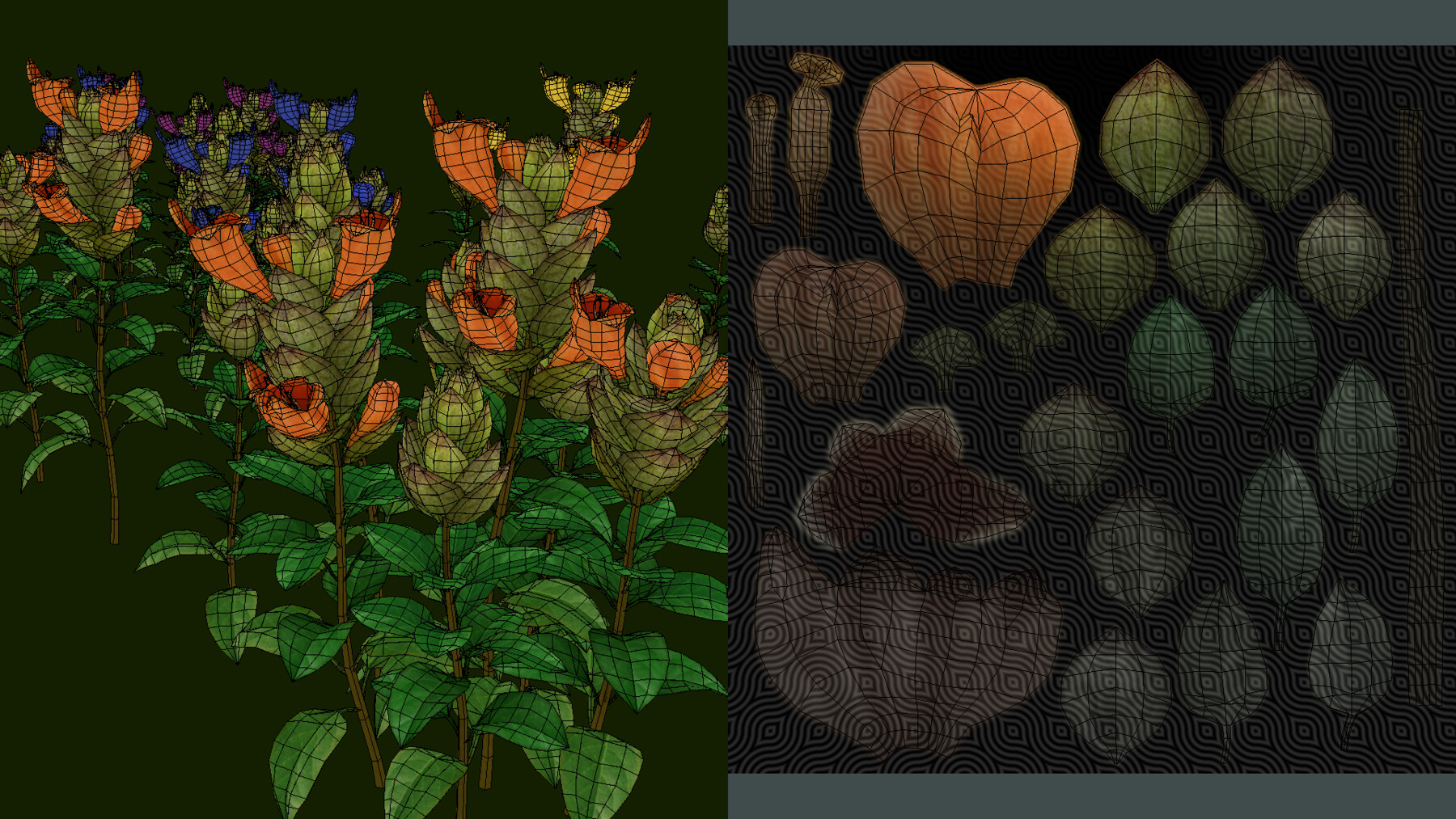 ArtStation - Flower Gmelina Philippensis Cham | Game Assets