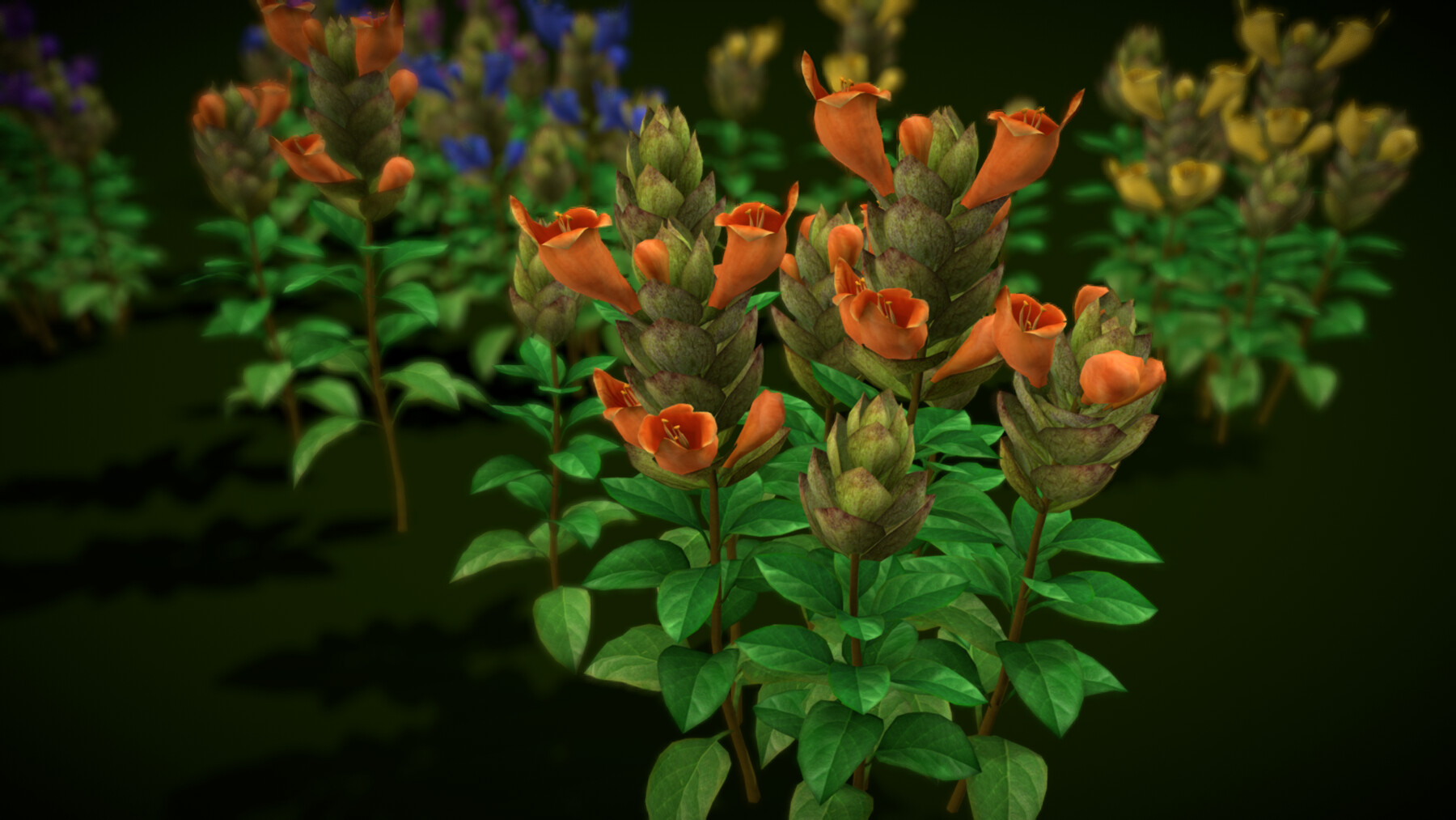 ArtStation - Flower Gmelina Philippensis Cham | Game Assets