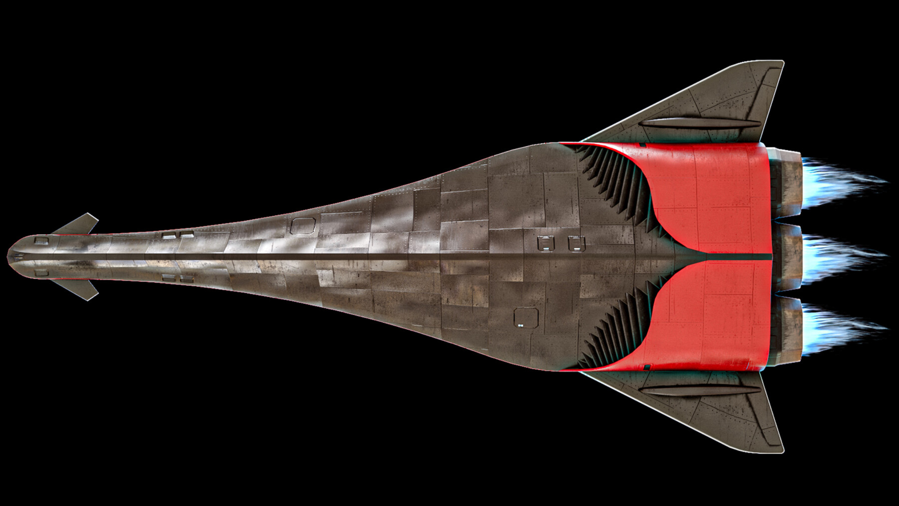 ArtStation - Sci-Fi Scout Spaceship Lowpoly | Game Assets