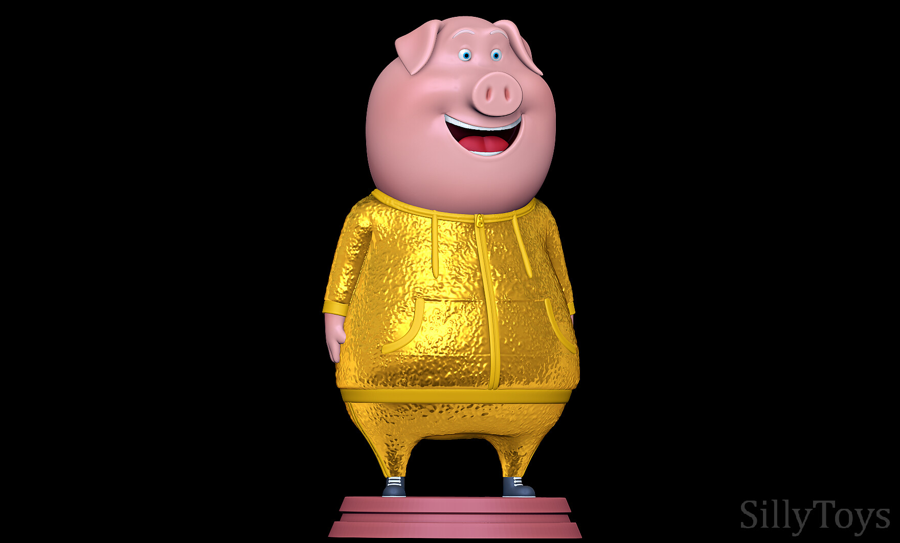 SillyToys - Gunter - Sing 3D print model