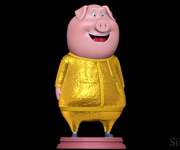 ArtStation - Gunter - Sing 3D print model | Resources