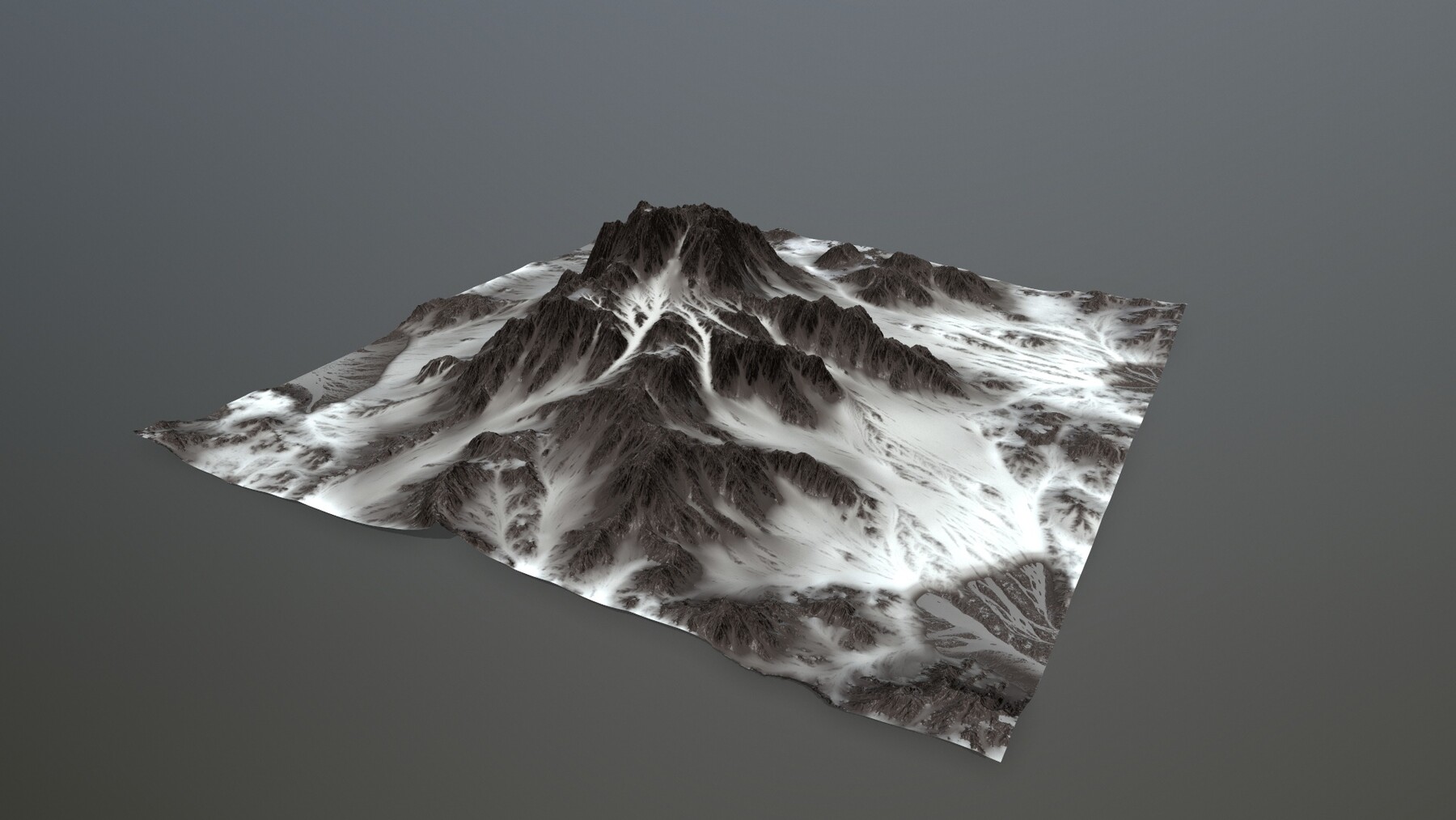 ArtStation - Snow Mountain | Game Assets