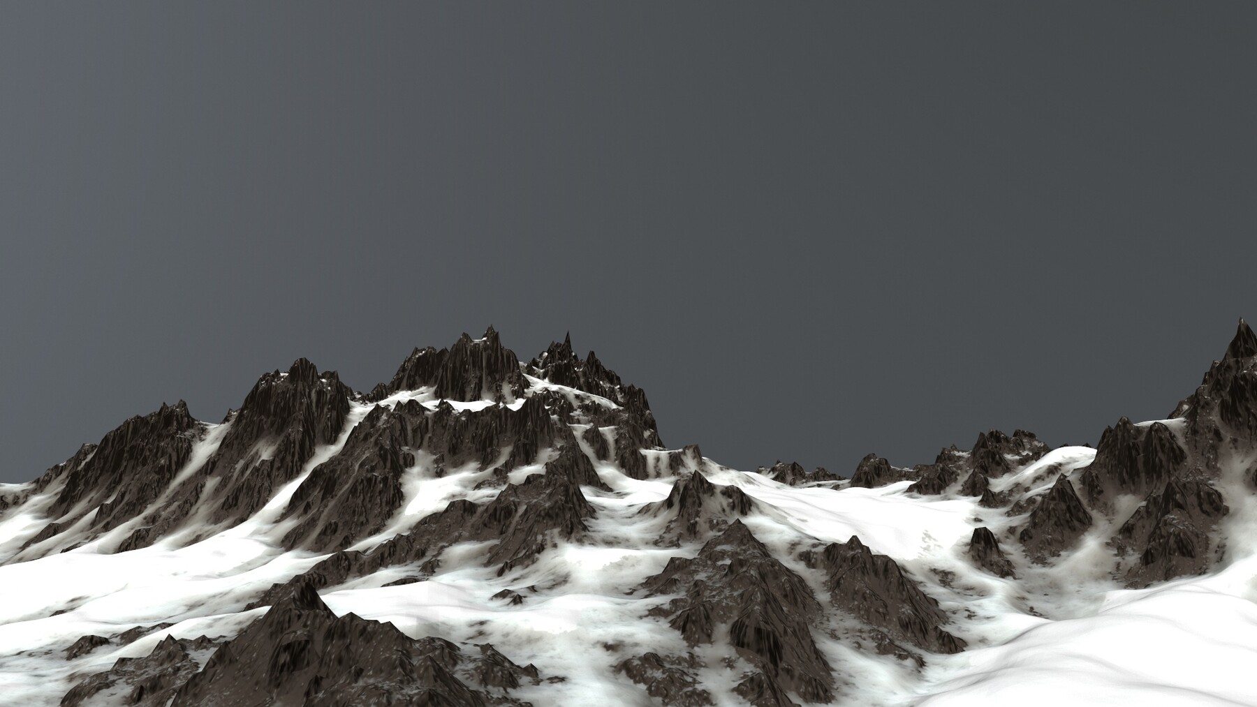 ArtStation - Snow Mountain | Game Assets