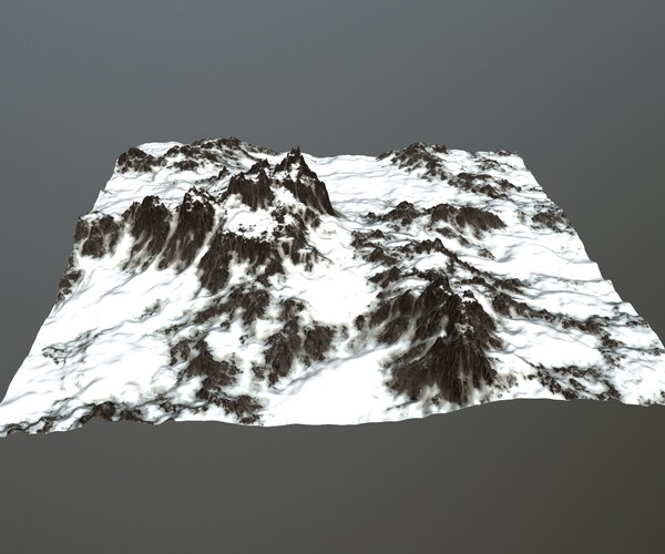 ArtStation - Snow Mountain | Game Assets