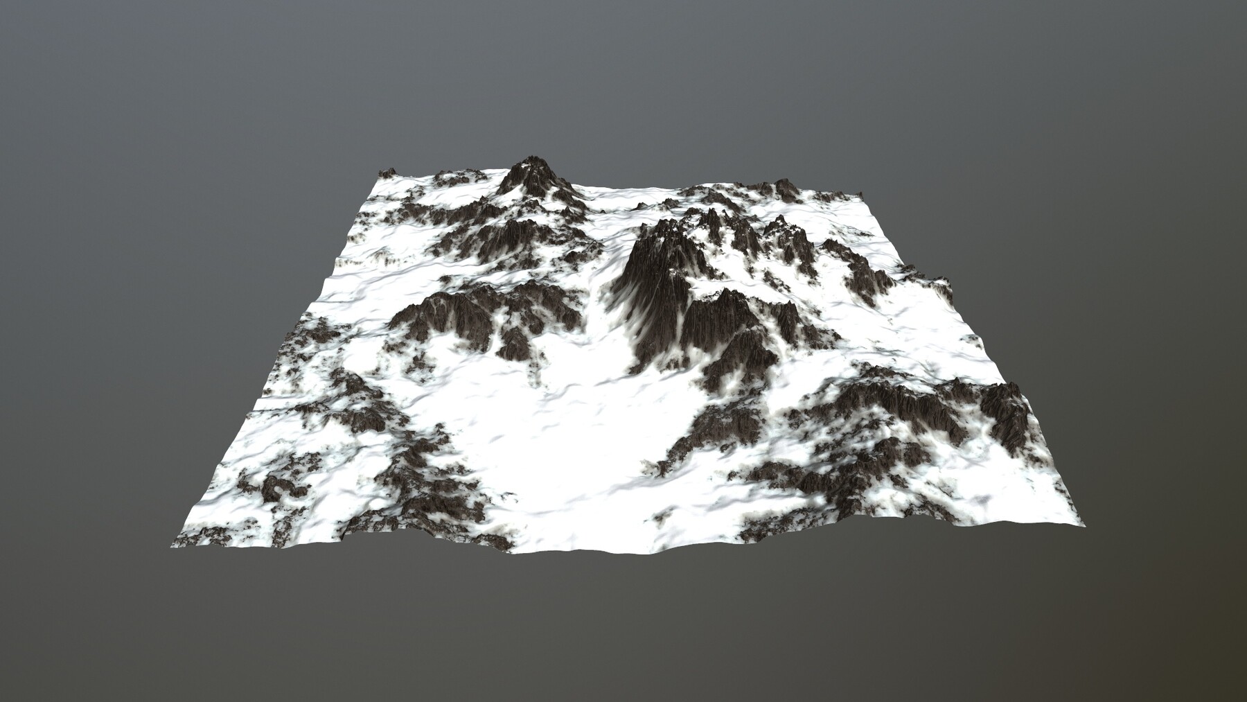 ArtStation - Snow Mountain | Game Assets