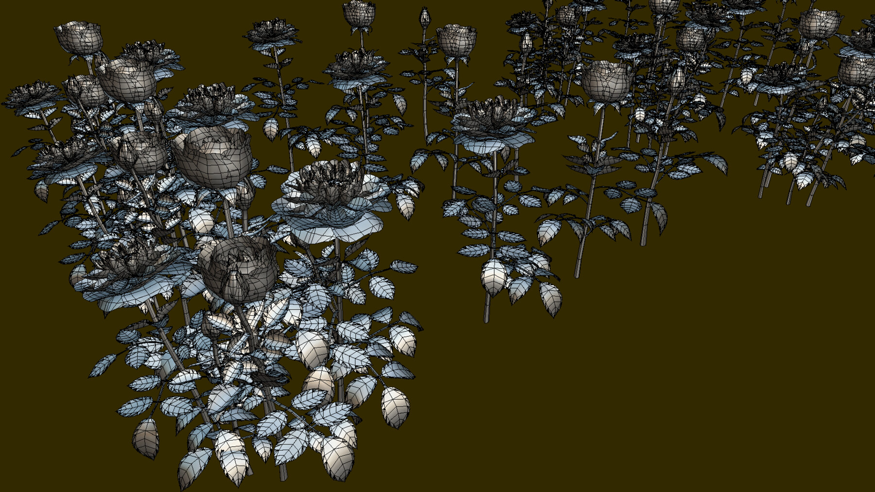 ArtStation - Flower Rose Juliet | Game Assets