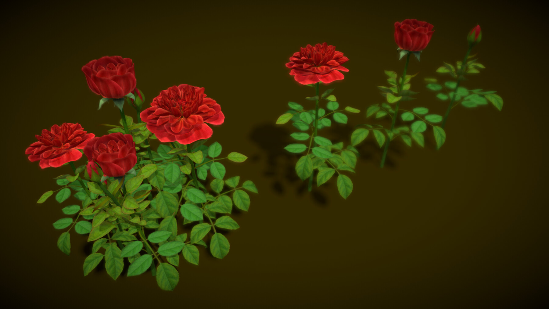 ArtStation - Flower Rose Juliet | Game Assets
