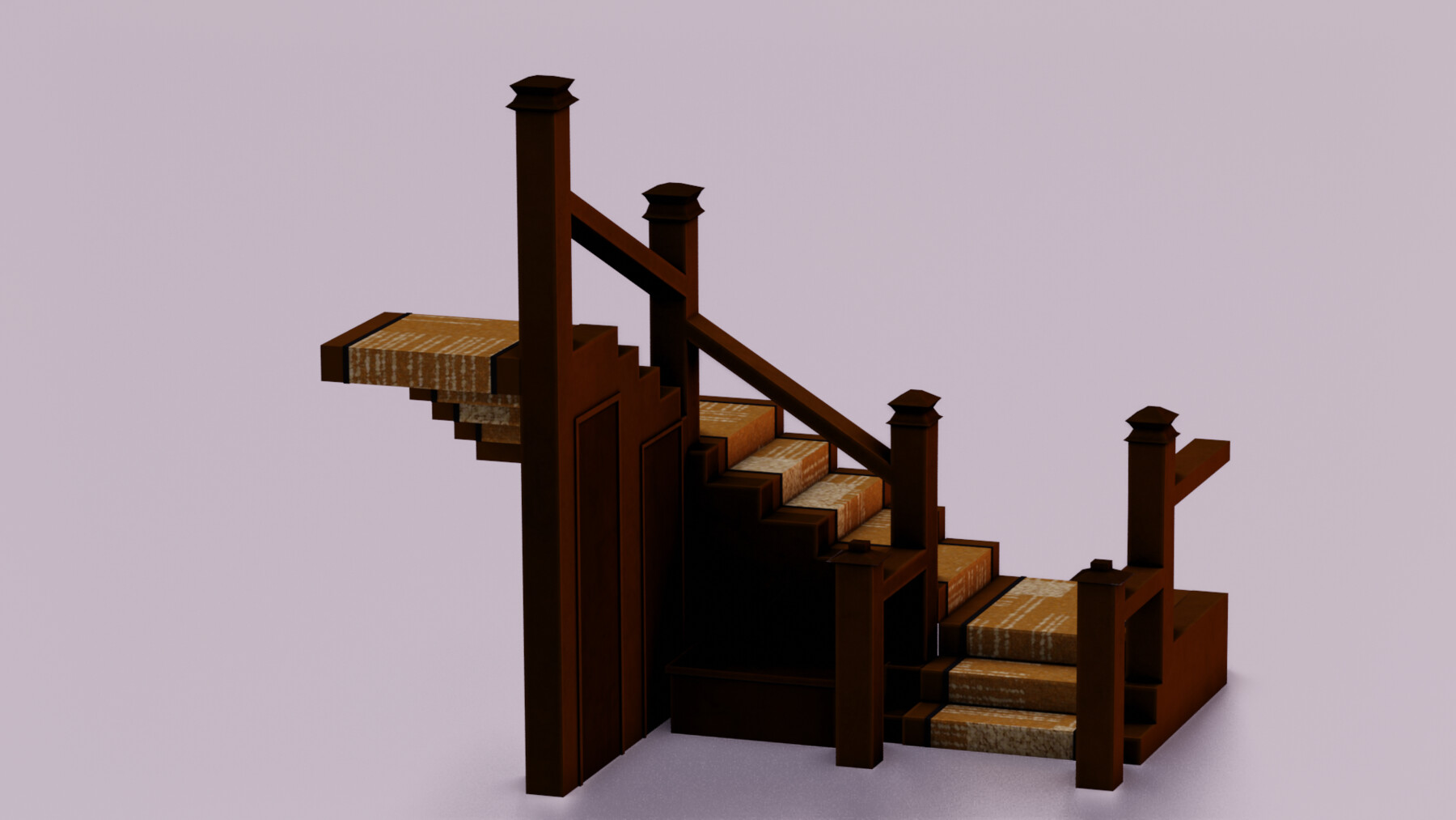 ArtStation - STAIRCASE LOW POLY GAME READY | Game Assets