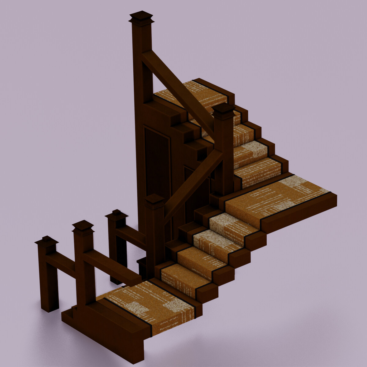 ArtStation - STAIRCASE LOW POLY GAME READY | Game Assets