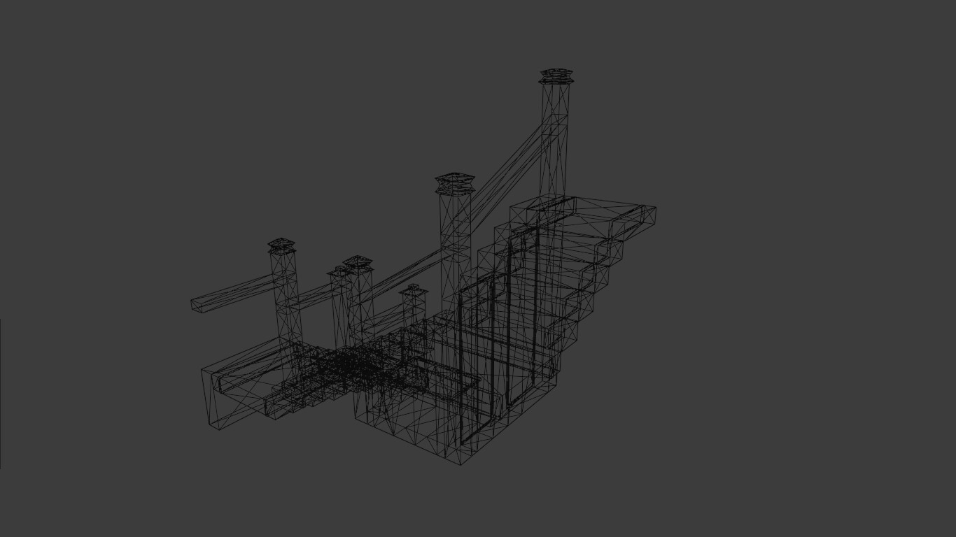 ArtStation - STAIRCASE LOW POLY GAME READY | Game Assets