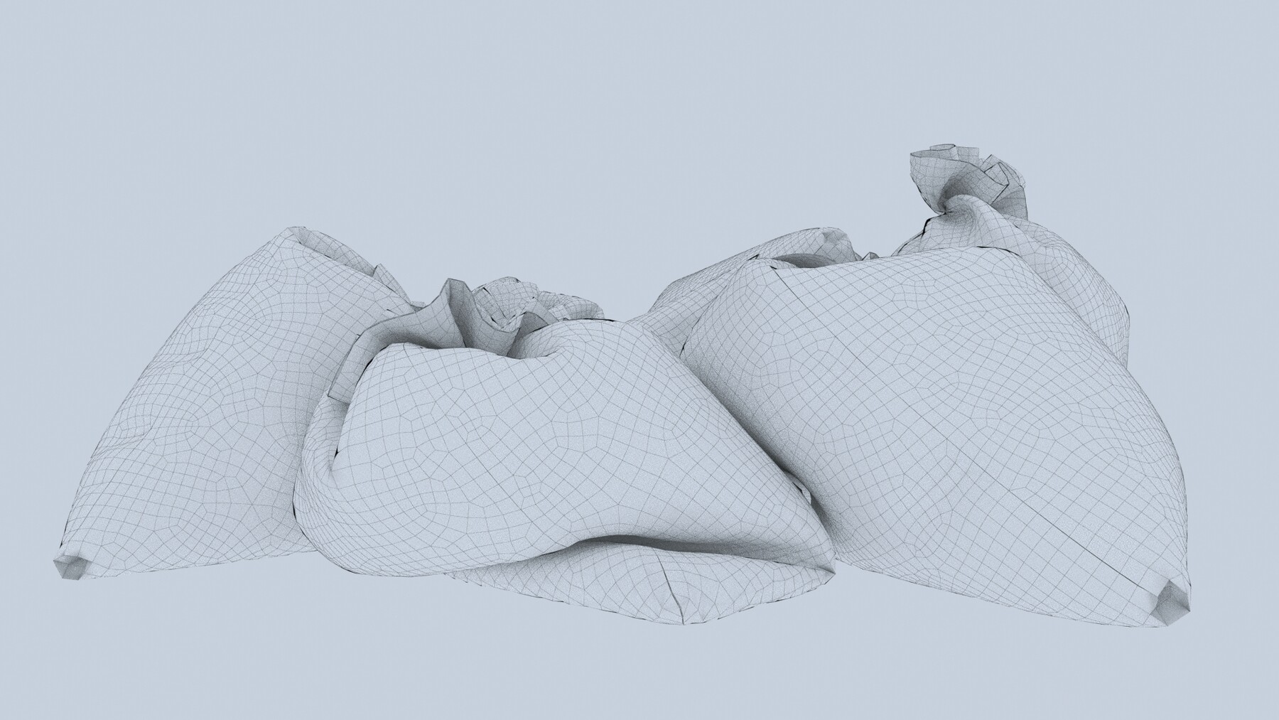 ArtStation - Textured Garbage Bags 2 | Game Assets