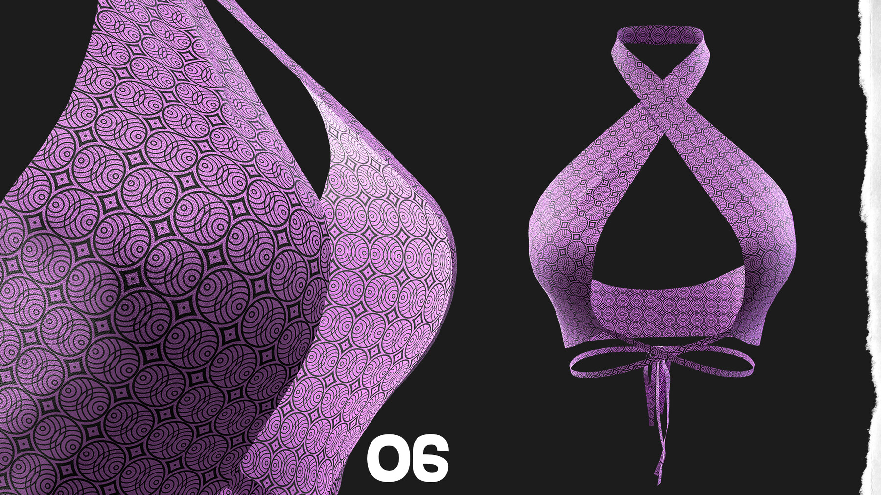 ArtStation - 10 Women's Crop Tops | Resources