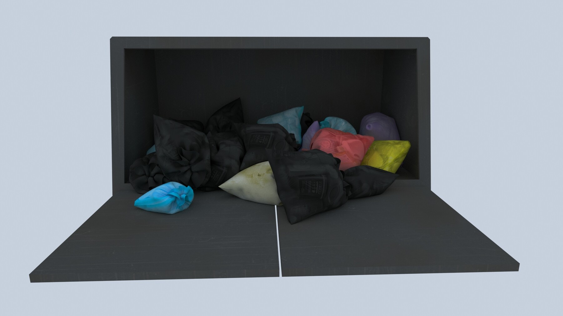 ArtStation - Garbage Container 2 | Game Assets