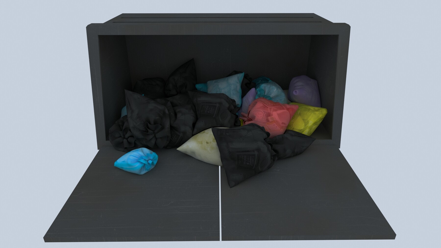 ArtStation - Garbage Container 2 | Game Assets