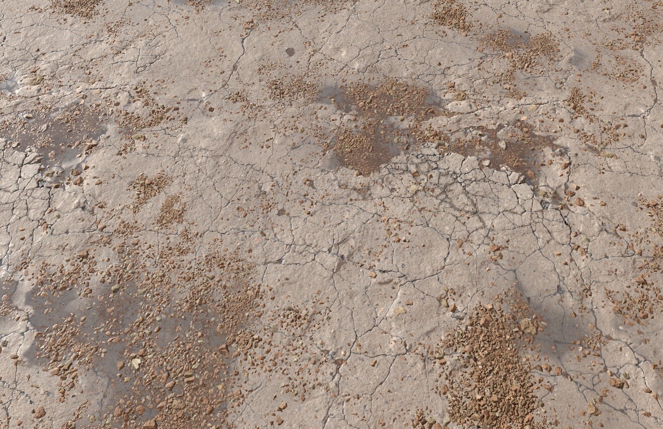 ArtStation - Apocalyptic Concrete PBR Texture | Game Assets