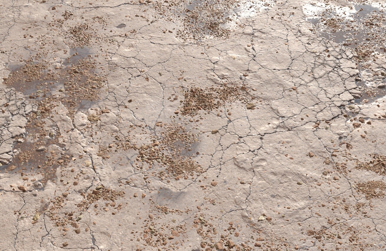 ArtStation - Apocalyptic Concrete PBR Texture | Game Assets