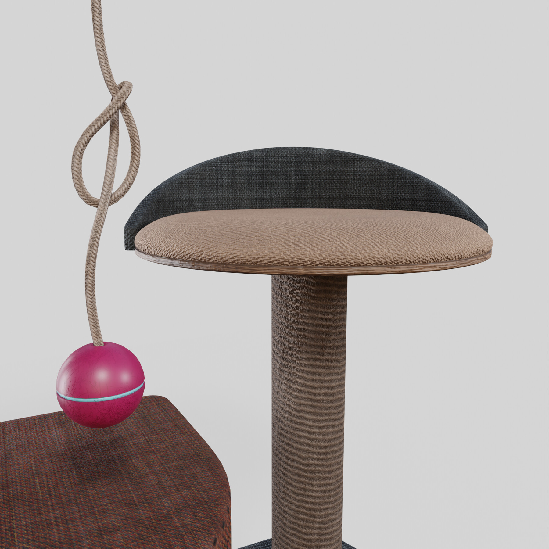 ArtStation - Cat tree house | Game Assets