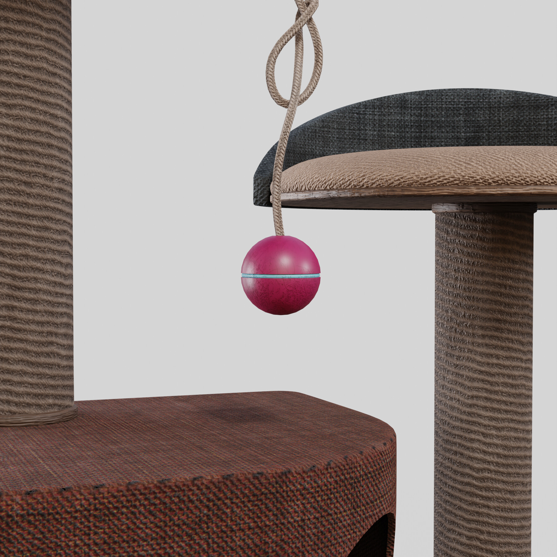 ArtStation - Cat tree house | Game Assets