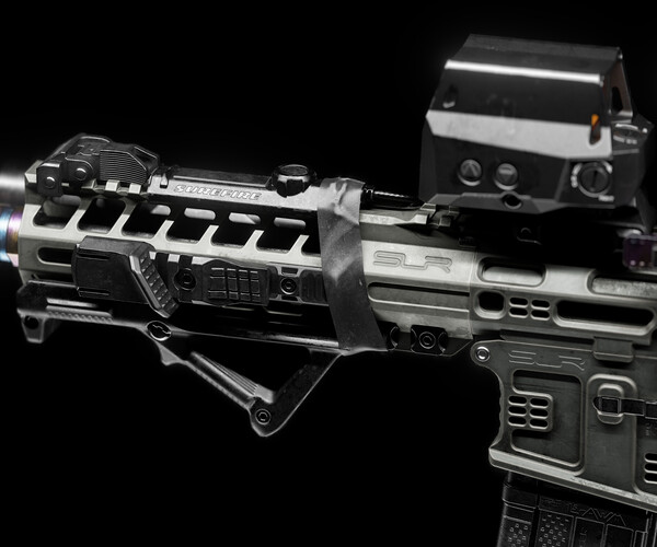 ArtStation - AR-15 Rifle Realtime for Games | Game Assets