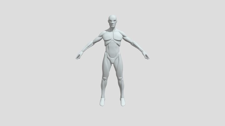 ArtStation - Male base mesh | Resources