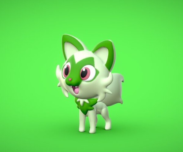ArtStation - Sprigatito | Fuecoco | Quaxly - Collection 3D print model ...