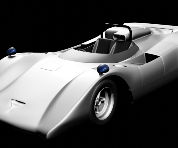 ArtStation - NISSAN R383 RACING CAR in 1970 Solidbody | Game Assets
