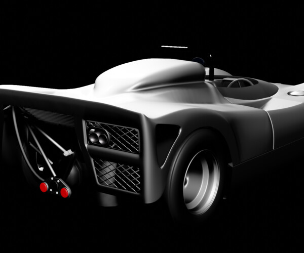 ArtStation - NISSAN R383 RACING CAR in 1970 Solidbody | Game Assets