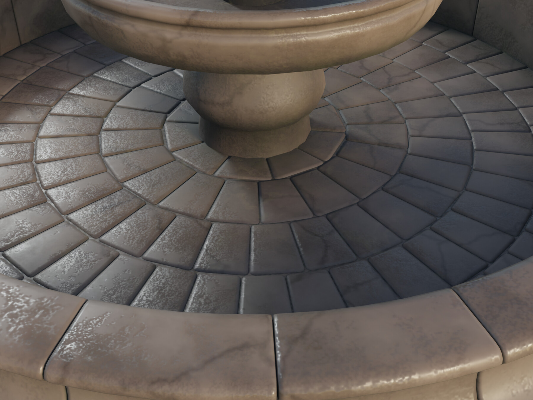 ArtStation - Marble Fountain | Game Assets