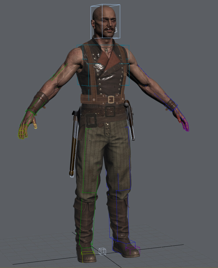 ArtStation - Character Pirate | Game Assets