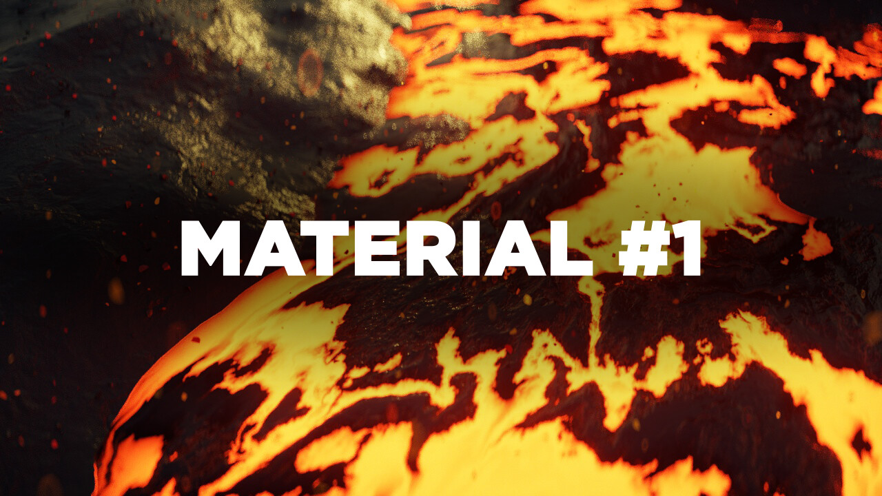 ArtStation - Animated Lava / Cinema 4d & Octane | Resources
