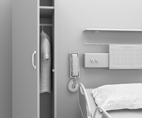 ArtStation - Hospital Ward 4 | Resources