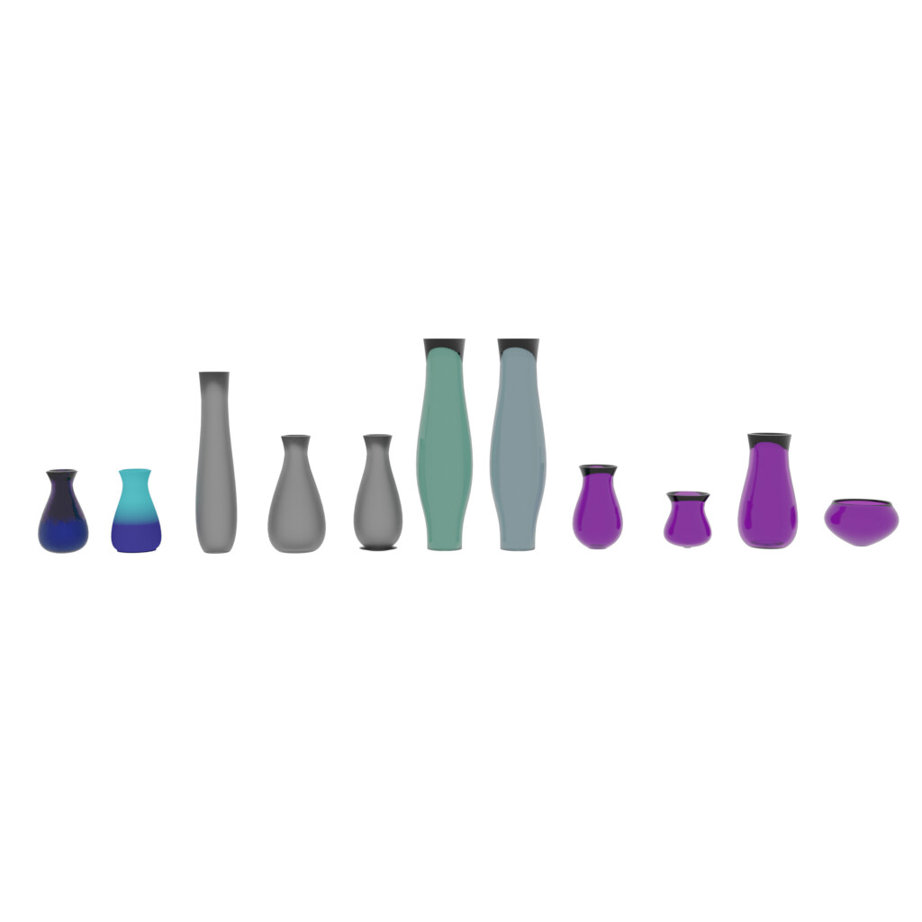 ArtStation - Colorful Glass 11 Set | Game Assets