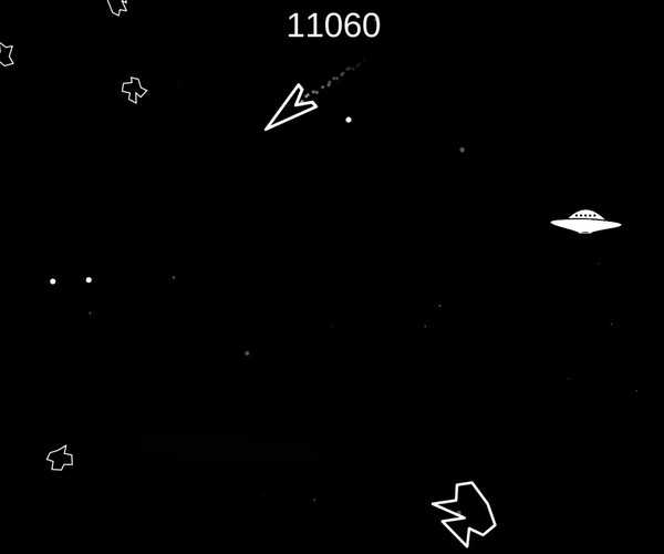 Artstation Asteroids Unity Retro Game With Admob Game Assets