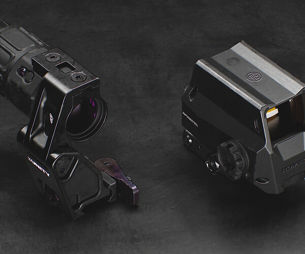 ArtStation - AR-15 Rifle Realtime for Games | Game Assets