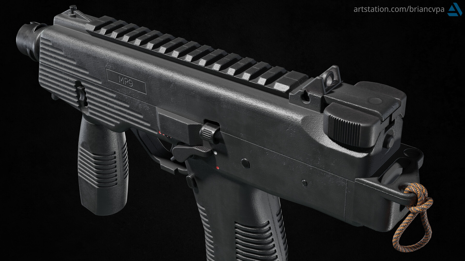 ArtStation - B&T MP9 | Game Assets