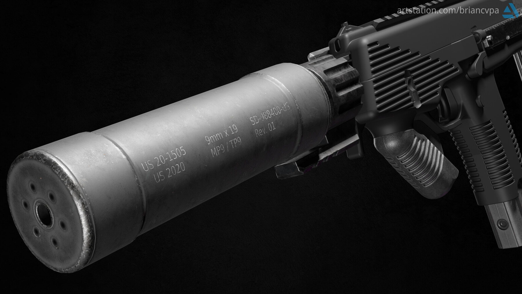 ArtStation - B&T MP9 Expansion Pack | Game Assets