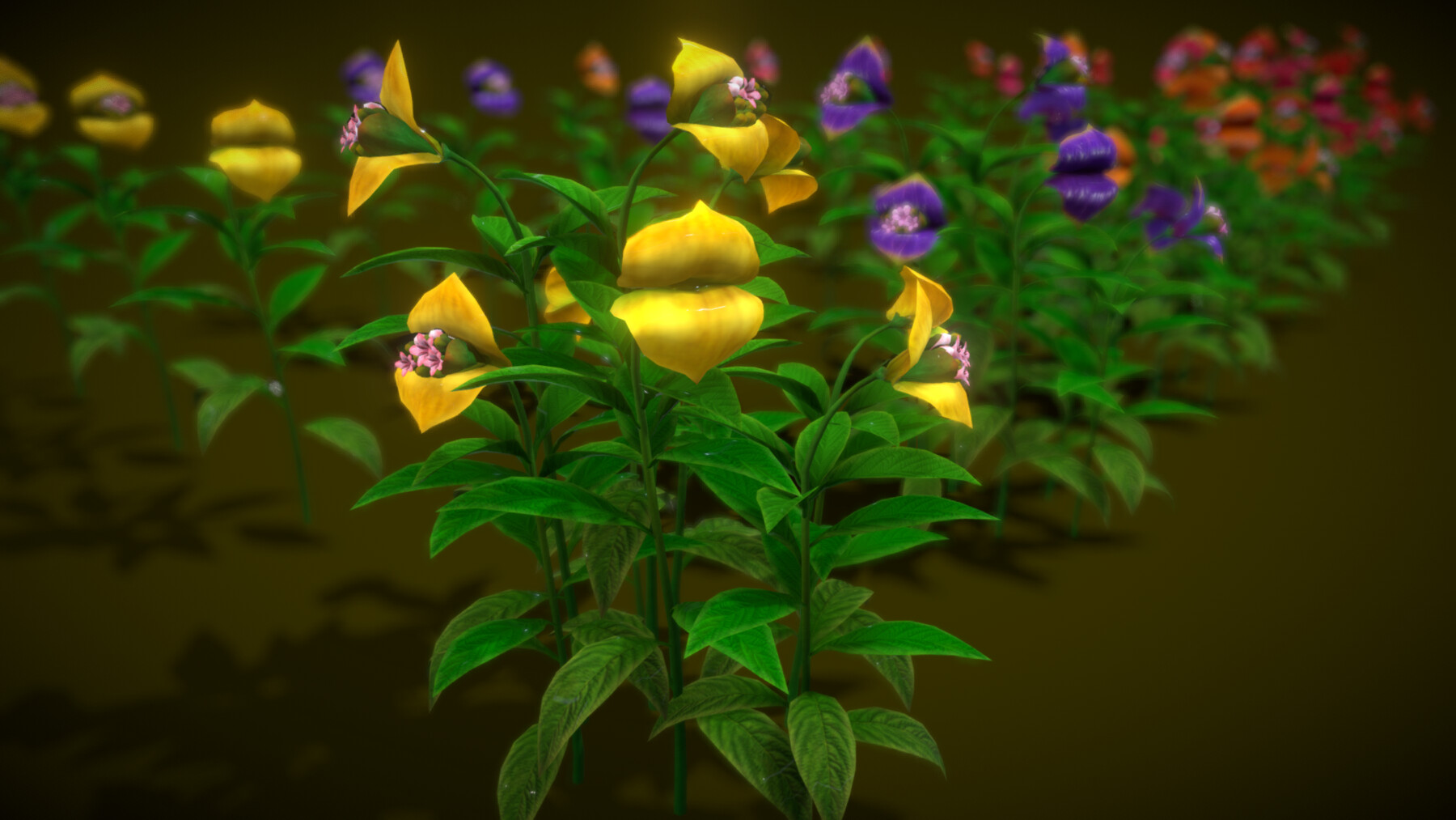 ArtStation - Flower Hookers Lips | Game Assets